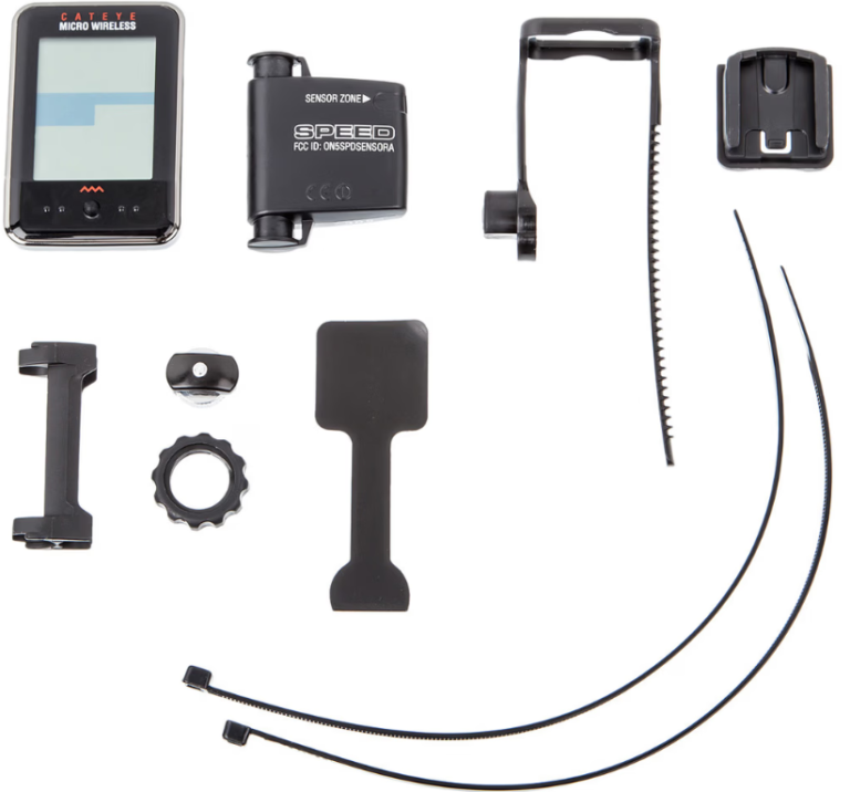 Compteur Micro CATEYE Wireless CC-MC200W - Noir - MiniB Cycles